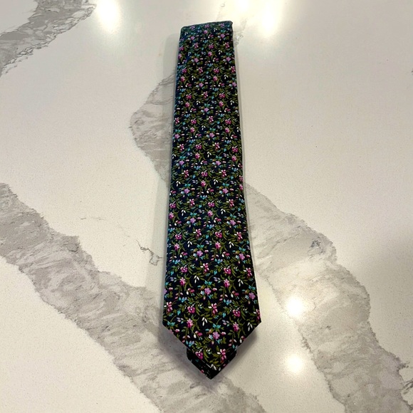 J.S. Blank & Co. | Accessories | Js Blank Co Floral Tie | Poshmark